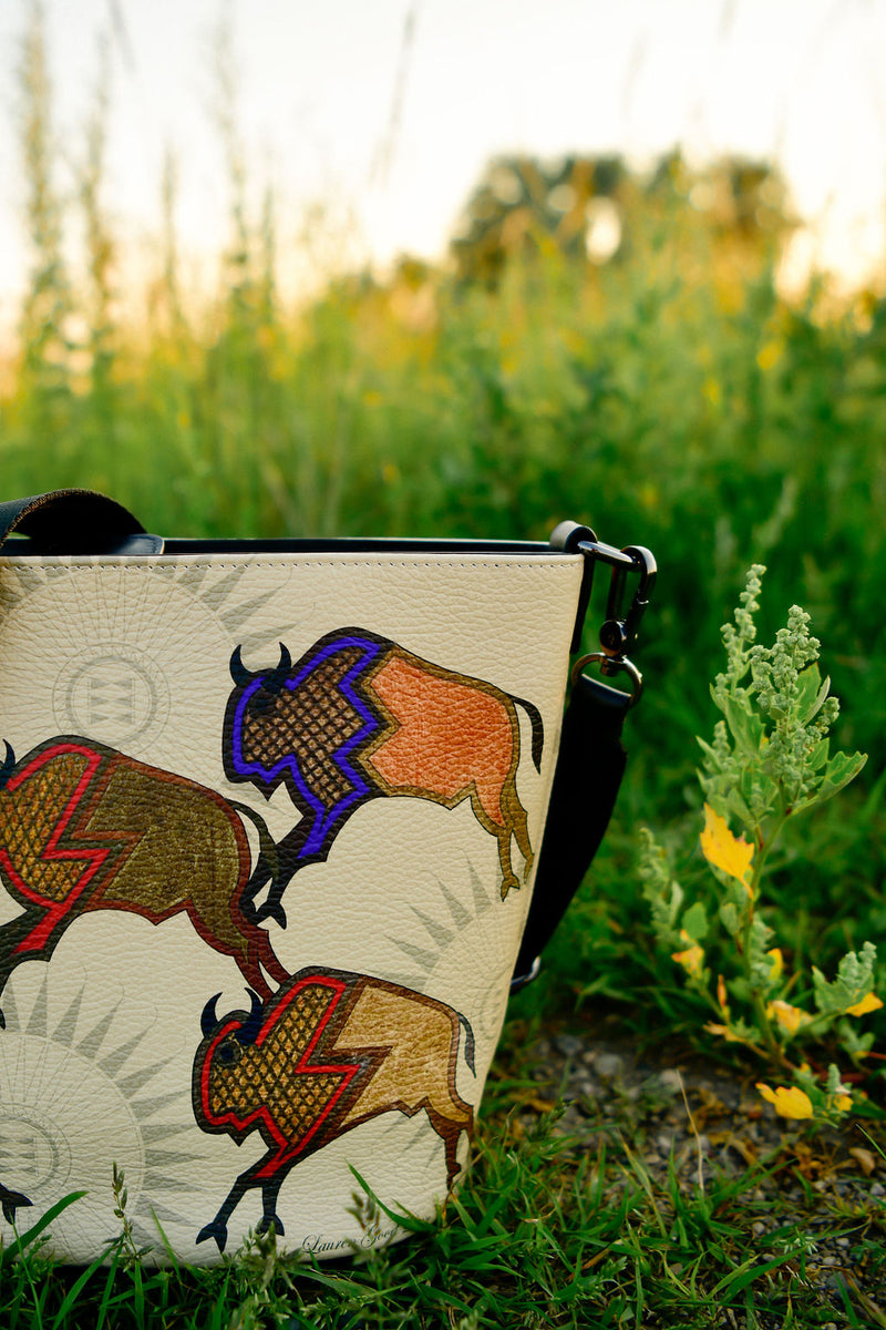 Buffalo Roam Bucket Crossbody (Made to Order) – Lauren Good Day