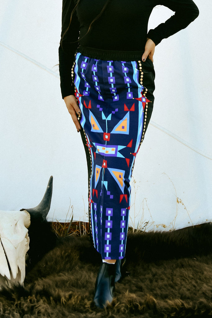 Geometric Star Cotton Skirt – Lauren Good Day
