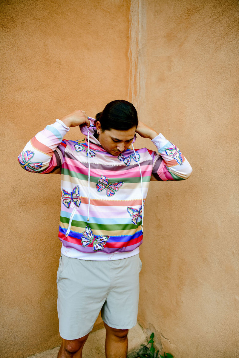 Ribbons Butterfly Zip Pocket Hoodie – Lauren Good Day