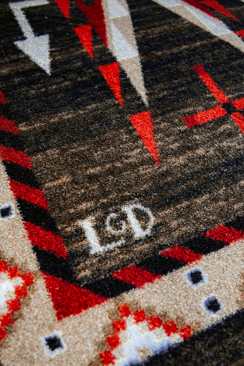 Geometric Earth Rug (MADE TO ORDER) – Lauren Good Day