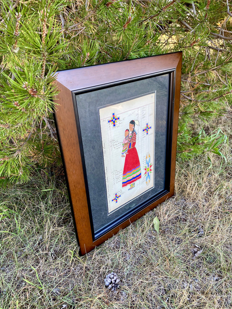 “The Boss” Original Ledger Drawing – Lauren Good Day