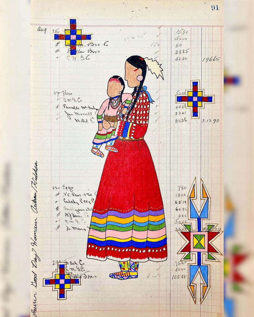 “The Boss” Original Ledger Drawing – Lauren Good Day